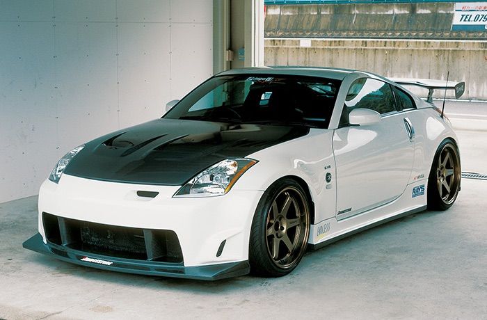 Nissan fairlady 350z INGS Bodykit body kit front rear bumper side skirt ...