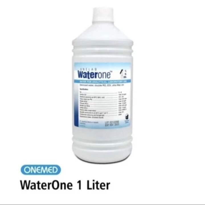 Waterone onemed aquabides purified water 1 liter | Lazada Indonesia