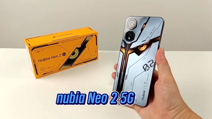 ZTE Nubia Neo 2 5G มือถือเกมมิ่ง smart phone 8GB+256GB(RAM UP TO 20GB ...