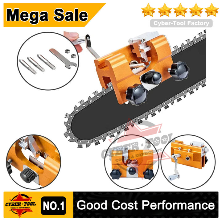Chainsaw Sharpener Kit Portable Chain Saw Sharpening Tools With 3 ...