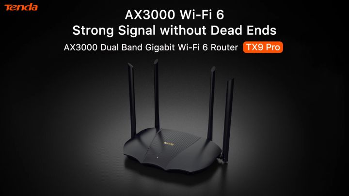 Tenda TX9 PRO AX3000 WiFi6 Wireless Router / Router Mode / AP Mode ...