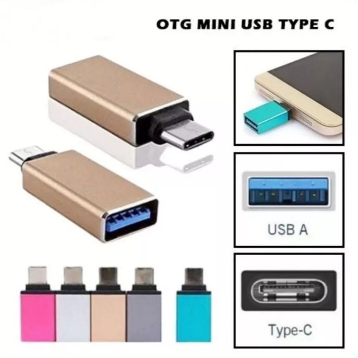otg mini tipe C/tipe konector to normal usb port | Lazada Indonesia