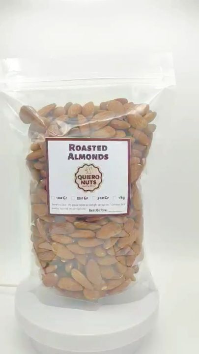 Roasted Almonds (USA) 100g, 250g, 500g, 1kg | Lazada PH