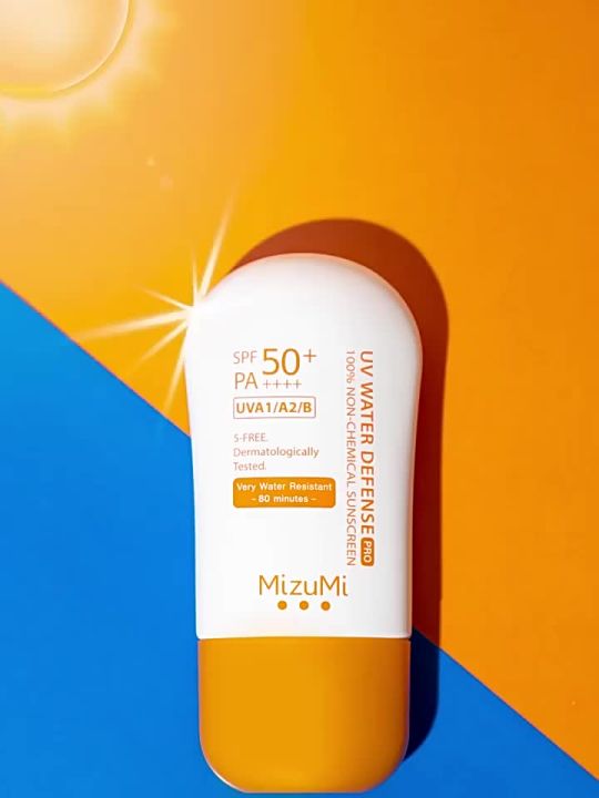 Mizumi UV Sunscreen 40g [Water Serum/ Water Defense Pro/ Active Sport ...