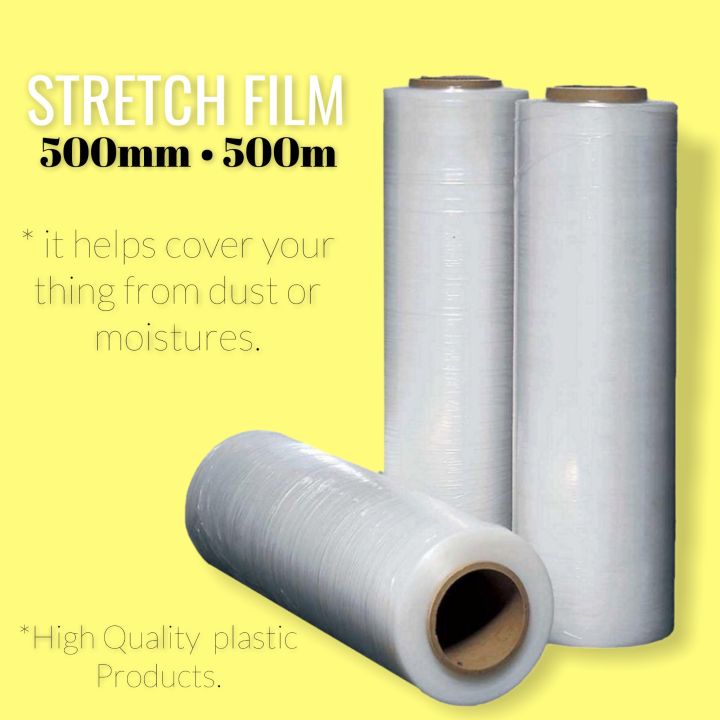 Stretch Film 500mm x 500m | Lazada PH
