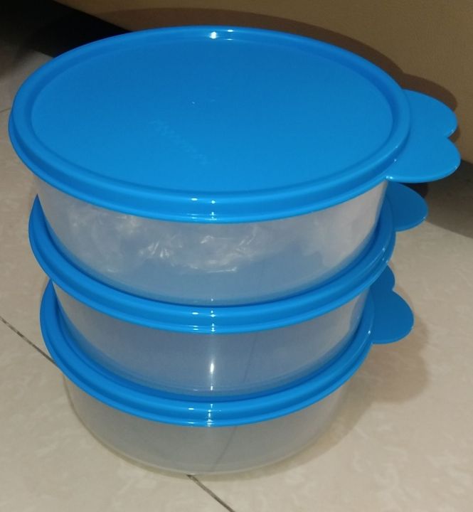 TEMPAT MAKAN BOWL BIRU ( HANYA 1 DARI GAMBAR ) TUPPERWARE LIMITED ...