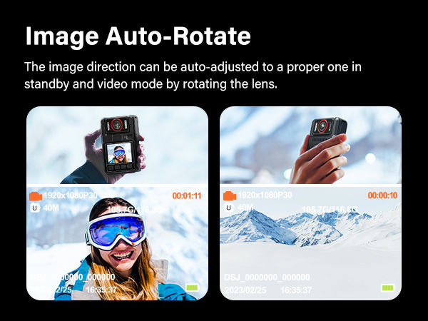 BOBLOV M7 Pro GPS Body Worn Police Camera BodyCam 4K HD 2196P 256GB 15H Video Audio Recorder ...