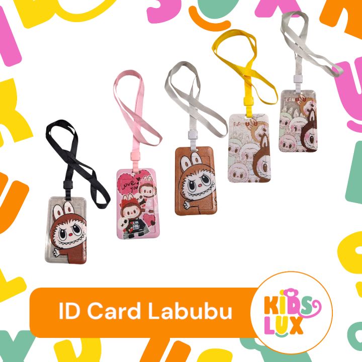 ID Card Holder, Name Tag Labubu | Lazada Indonesia