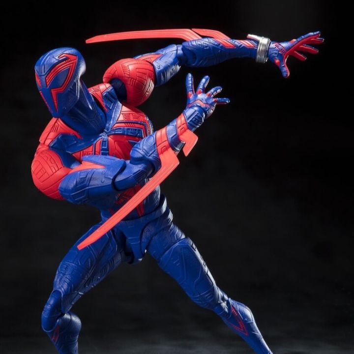 Shf Anime Spider-man 2099 Figuarts Action Figures Miles Spider Figurine ...