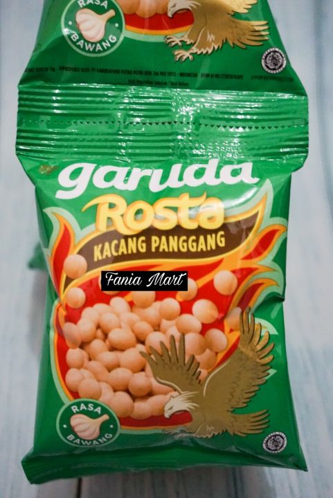 Kacang Panggang Garuda Rosta Renceng isi 10pc | Lazada Indonesia