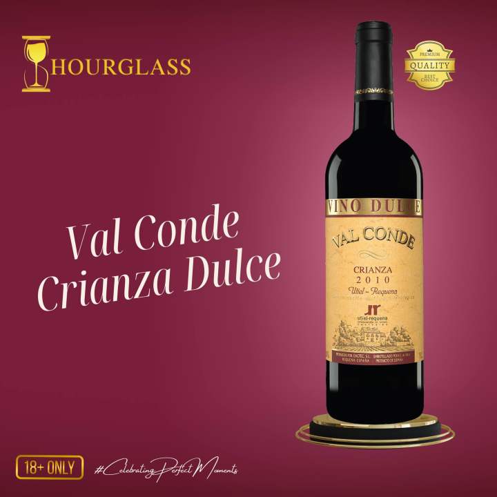 Val Conde Crianza Dulce 750ml | Utiel, Requena, Spain | Spanish Red ...