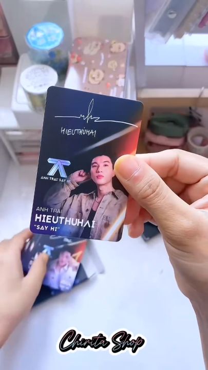 Set 33 Card Anh Trai Say Hi Có Chữ Ký - Album Ảnh 30 Anh Trai Say Hi ...