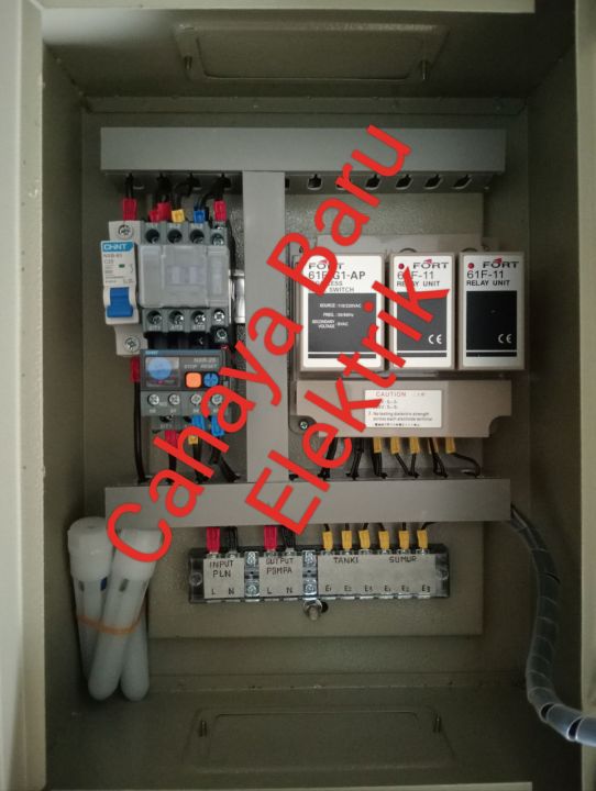 Panel Pompa Submersibel 2 HP 1 Phase Auto Manual 2 kontrol tanki dan ...