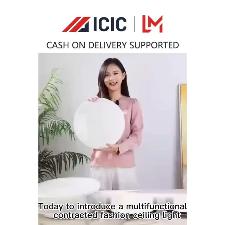 ICIC LED Ceiling Light Living Modern Design Easy Surface Mounted ...