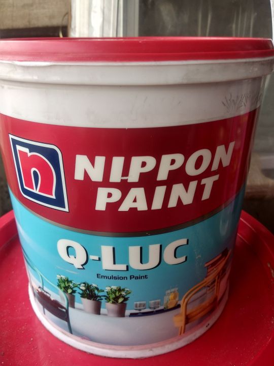 Cat Tembok QLUC 5kg Nippon Paint Kemasan 5kg / Q-LUC / Q LUC / 4.5Kg ...
