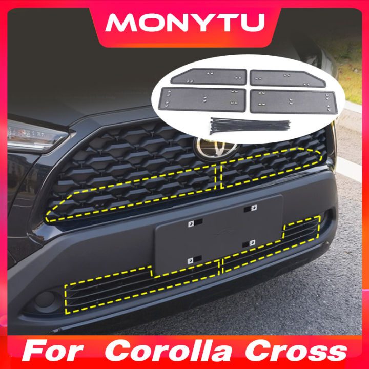 For Toyota Corolla Cross 2022 2023 2024 body kit Front Grille Insect ...