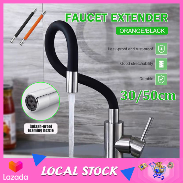【24H SHIPPED】Faucet Extension Extender Universal 360°Rotate Flexible ...