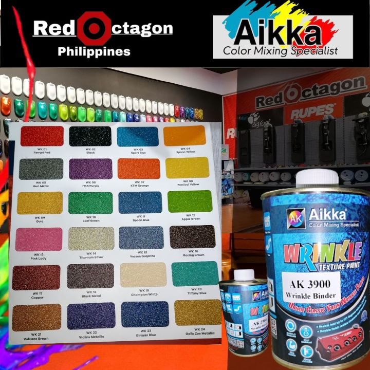 Aikka Wrinkle Texture Paint AUTOMOTIVE CAR AND MOTORCYCLE SOLD BY RED ...