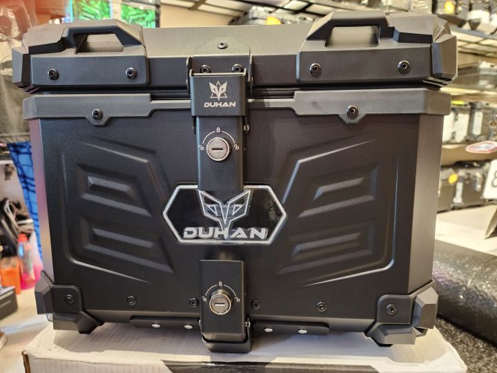 45L Duhan V8 Black Alloy Topbox | Lazada PH