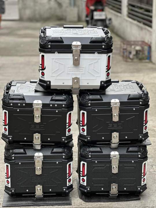 Alloy Top Box for Motorcycle 28L - 65L Niwra SEC Smok Duhan | Lazada PH