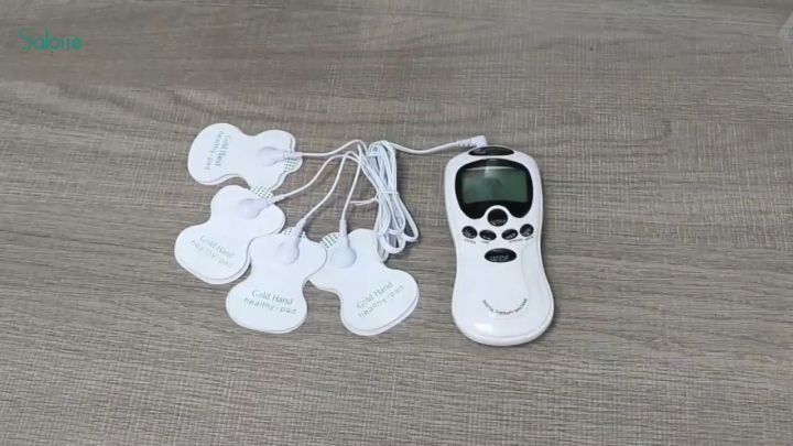 Salorie with 8/18 Pads Electric TENS Massager Digital Ems Body Healthy Massage Device Digital ...