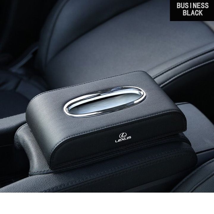 KIA Premium Leather Car Tissue Box Auto Tissue Storage Case For Rio ...