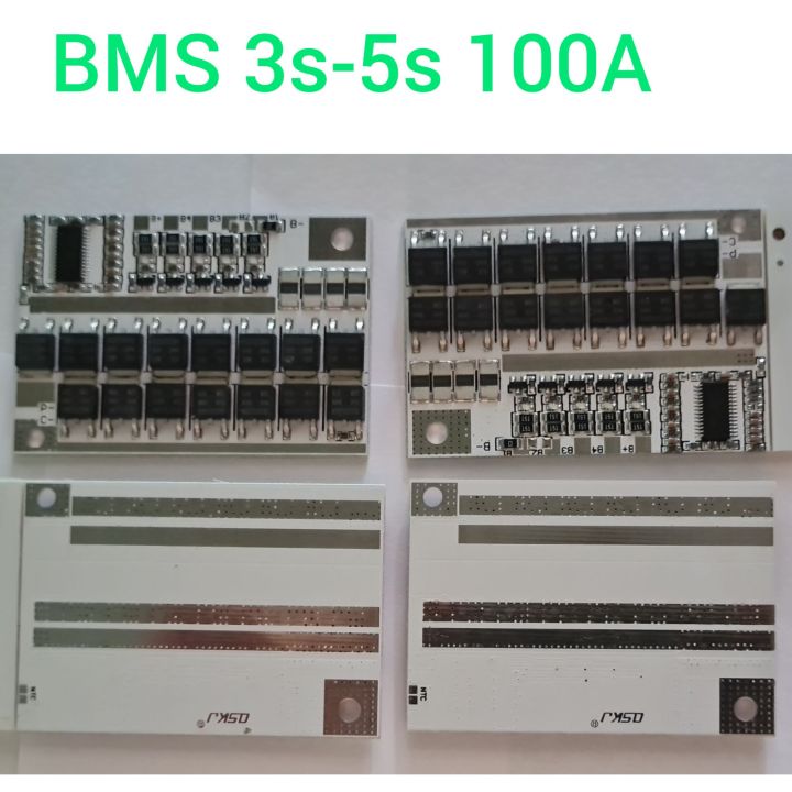 BMS 5s 100A สำหรับแบตเตอรี่ Lithium lifepo4 คุณภาพสูง | Lazada.co.th