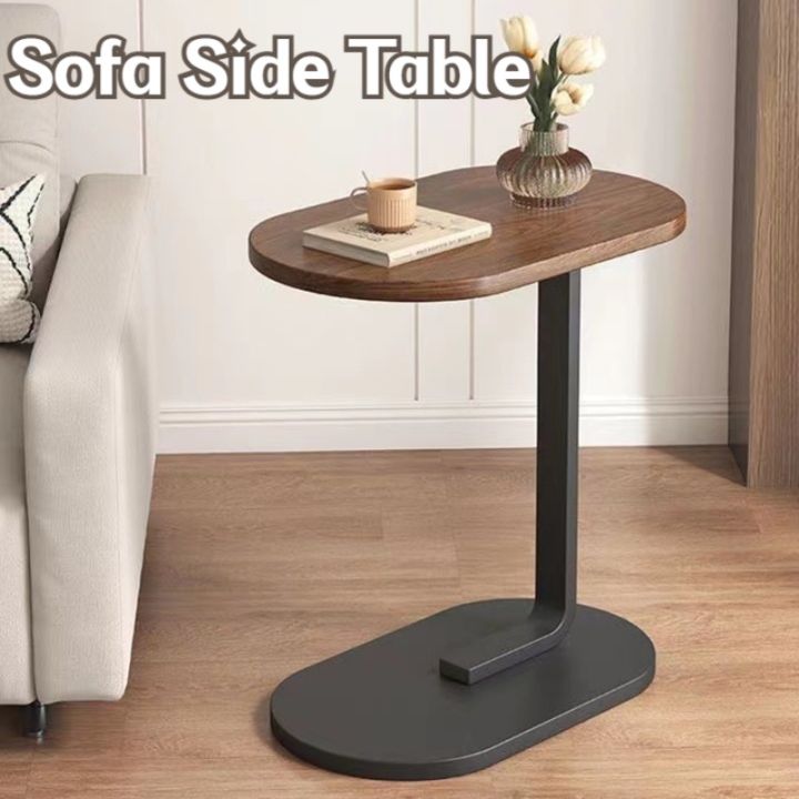 Metal Sofa Side Table Coffee Table Modern Simple C-type Table Side ...