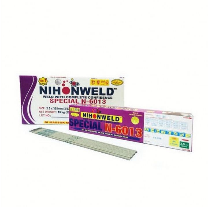 ORIGINAL Nihonweld Special N-6013 Welding Rod 2.5mm Nihon | Lazada PH ORIGINAL Nihonweld Special N-6013 Welding Rod 2.5mm Nihon | Lazada PH
