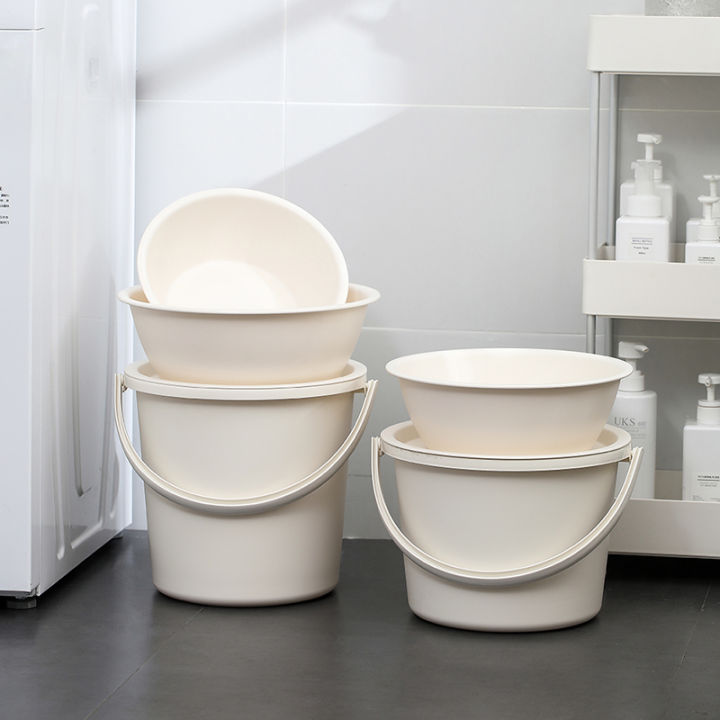 Japan Fasola Dolly Tub Portable Bucket Washbasin Water Storage Tank Car ...