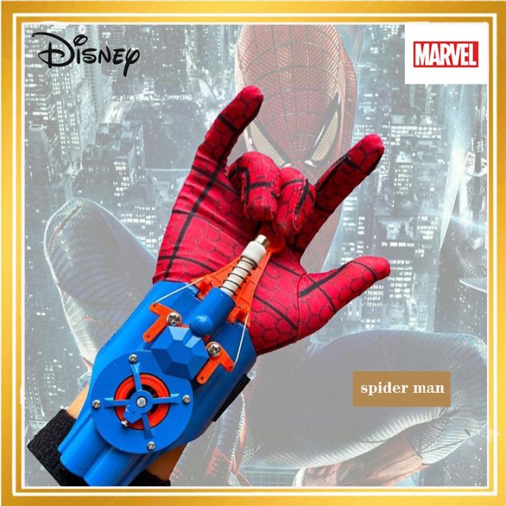 New Cosplay Spiderman Figure Web Shooters Toys Wrist Launcher Device ...