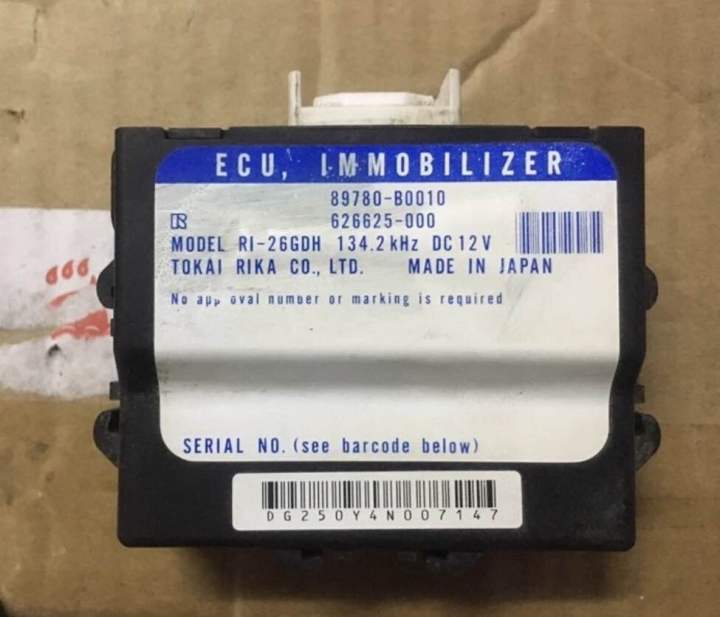 Toyota Avanza/Rush Immobilizer Ecu (89780-B0010) | Lazada