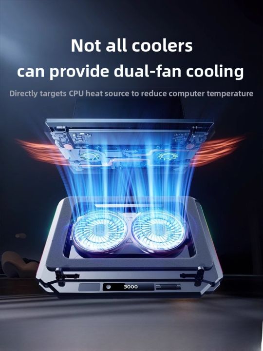 Quiet Laptop Cooling Stand Durable Heat Dissipation Base for Alienware ...