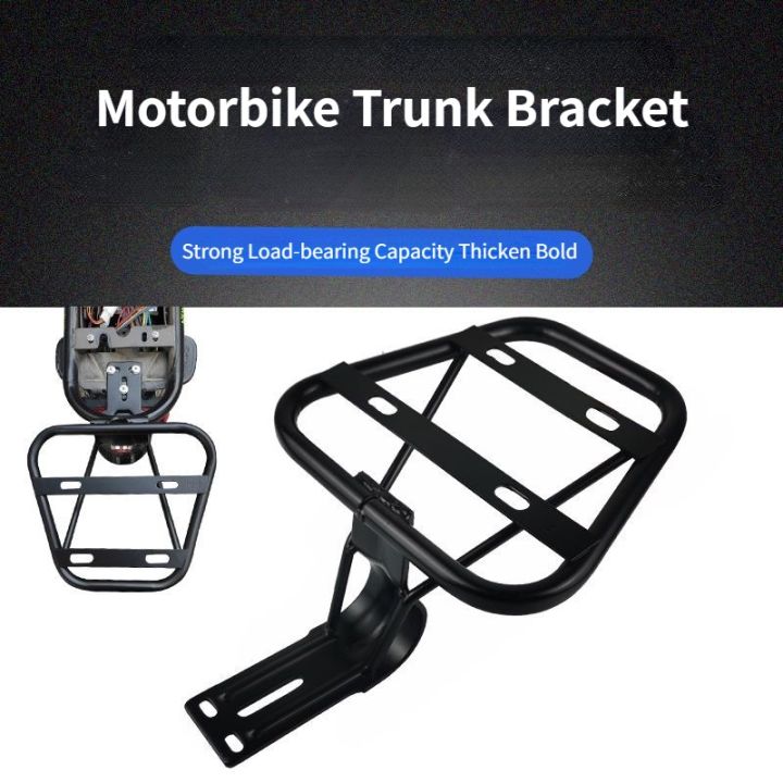 Electric Bike Trunk Bracket Universal Motorcycle Motorbike Tailbox Iron ...
