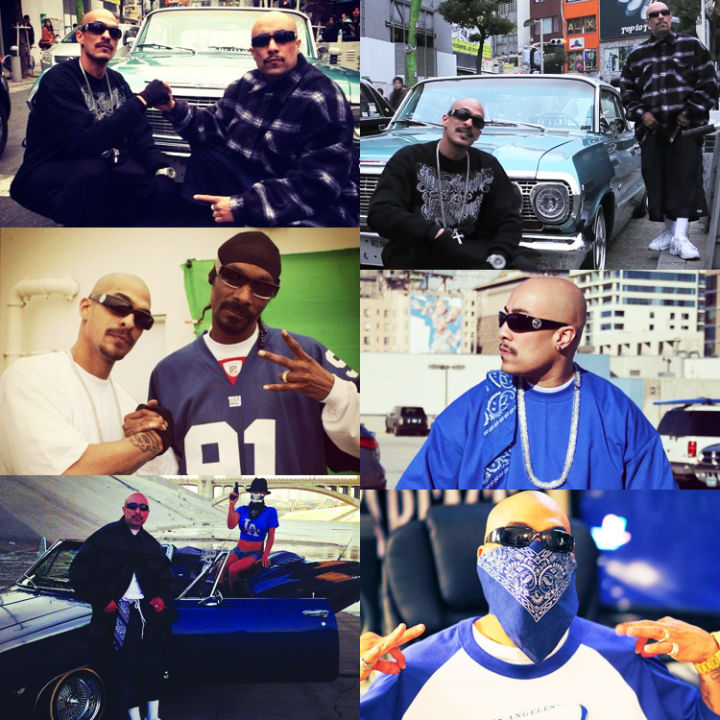 Hi Power Mr Criminal Mr CAPONE-E Chicano Rapper Hip Hop Sunglasses ...