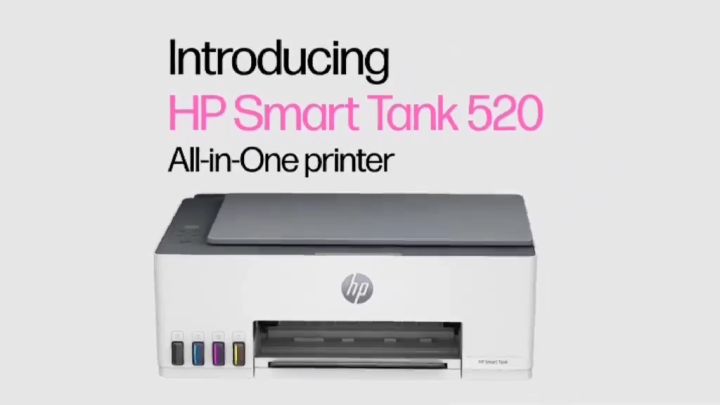 HP Printer / HP Smart Tank Printer 520 (1F3W2A) / All in One Printer ...