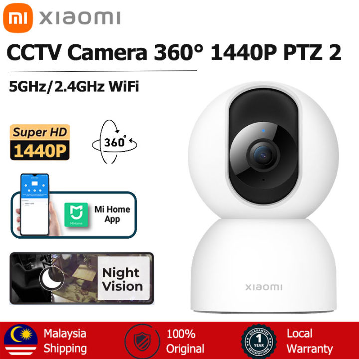 Xiaomi Mi Smart CCTV Camera Home Security Camera 360° IP Camera 1440P ...