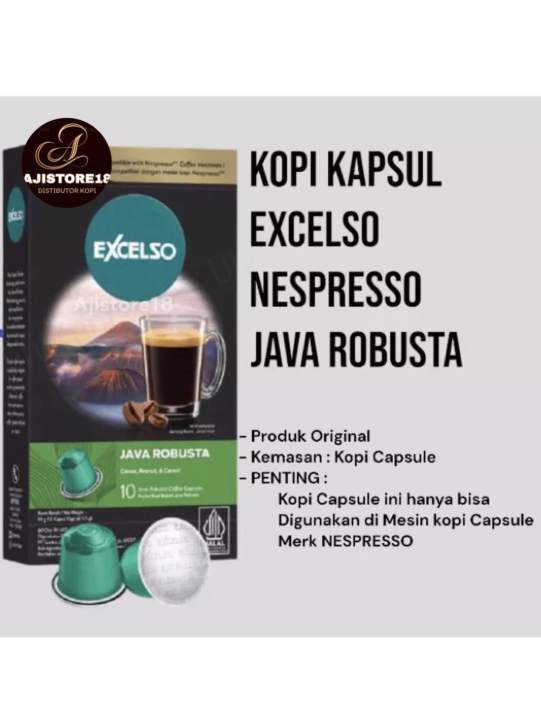 Kopi Excelso kapsul Nespresso Java Robusta | Lazada Indonesia