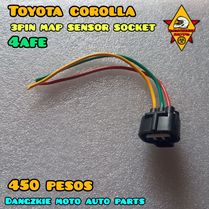 TOYOTA COROLLA 4AFE MAP SENSOR SOCKET/PIGTAIL 3PIN | Lazada PH