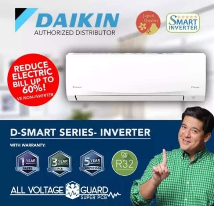 DAIKI'N 2.0hp D-SMART SERIES INVERTER Split Type Aircon | Lazada