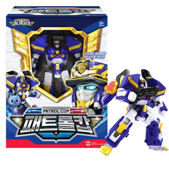 Supreme Police MiniForce Fire Cop Transforming Robot Figure Toy | Lazada PH