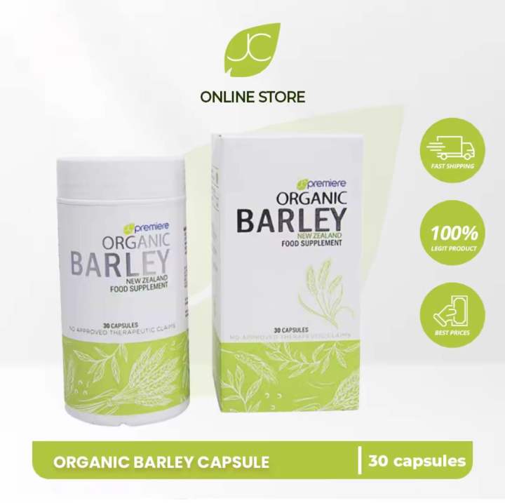 Organic Barley Capsule | Authentic by JC Premiere | Lazada PH