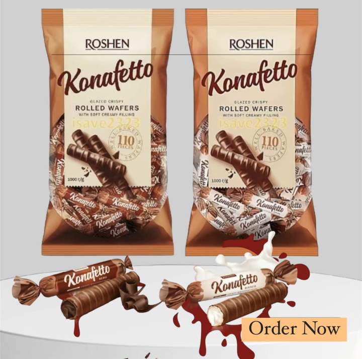 Konafetto Chocolate Wafer Cream Viral Arab Mekah Dubai Halal | Lazada
