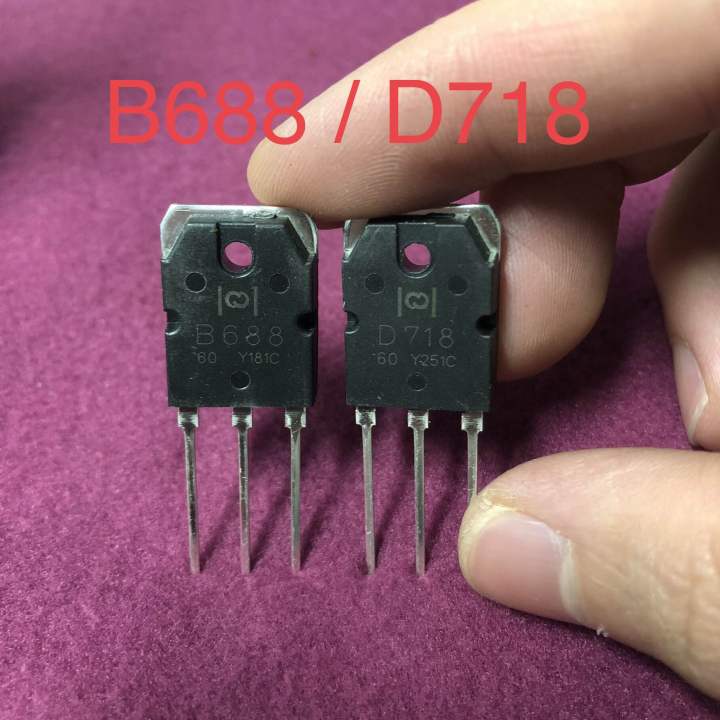 ทรานซิสเตอร์ B688 D718 เครื่องขยาย Power Output Transistor | Lazada.co.th
