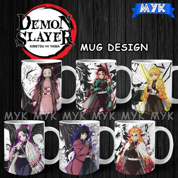 DEMON SLAYER ANIME MUG DESIGN By MYKPRINTINGHOUSE | Lazada PH