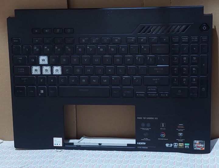 ASUS TUF Gaming A15 F15 FA507 FX507 FA707 FX707 FX517 FRAME KEYBOARD ...