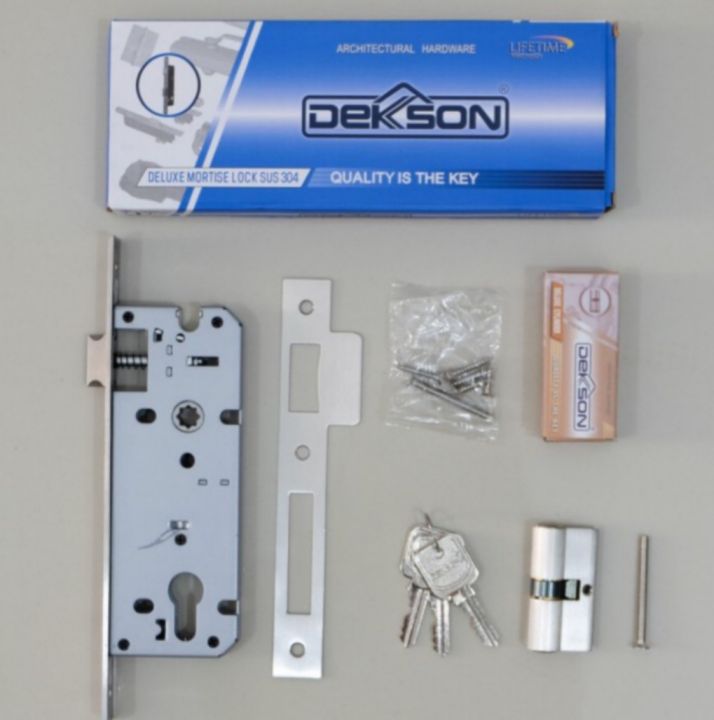 Body Dekkson 8485 + Cylinder dekkson 60 mm/ lock case dekkson 8485 ...
