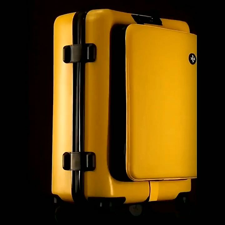 Detachable Front Opening Suitcase. 1+1 Suitcase + Backpack Design ...