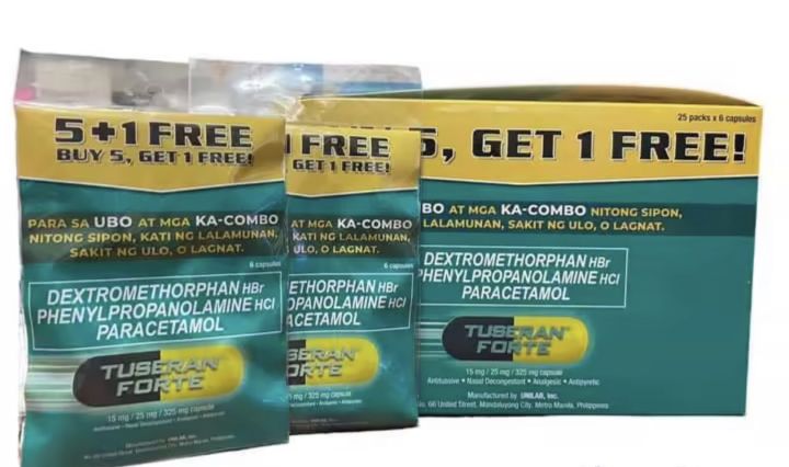 Tuseran Forte buy 10+2 FREE (12pcs) | Lazada PH