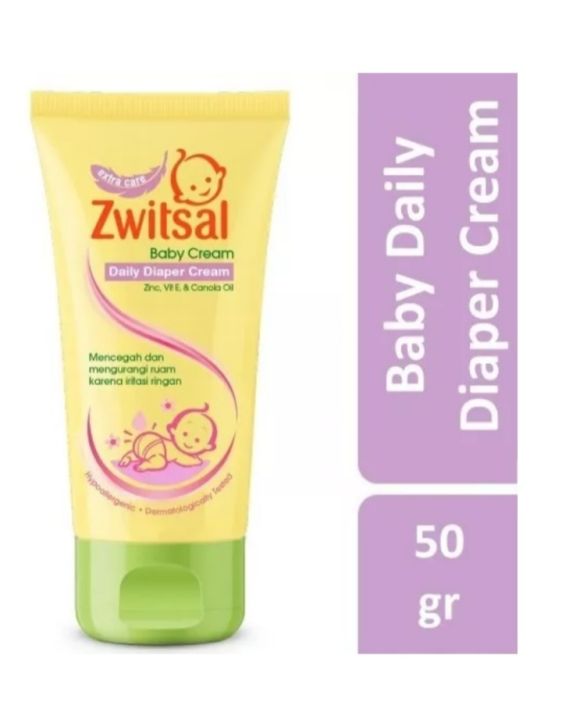 ZWITSAL BABY DAILY DIAPER CREAM 50GRAM | Lazada Indonesia